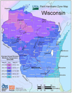wisconsin-hardiness-zone-map | Florida Palm Trees