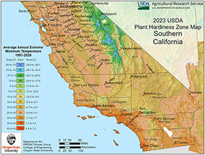 south-california-hardiness-zone-map-300px | Florida Palm Trees